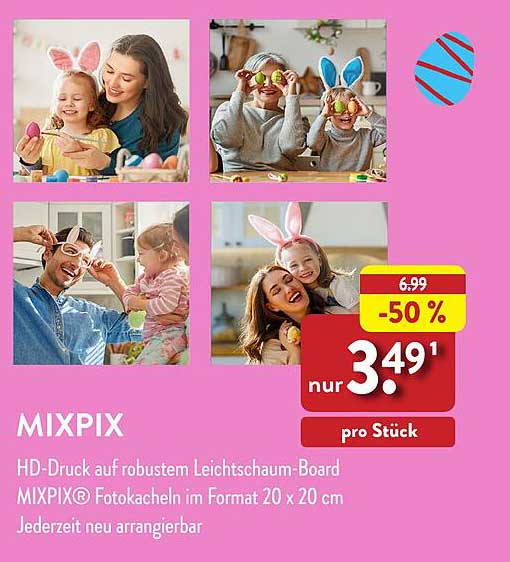 Mixpix Fotokacheln - Kreative Erinnerungen Zum Sonderpreis Angebot bei ...