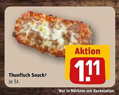 Thunfisch Snack Je St. Angebot bei REWE Kaufpark