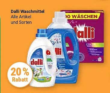 Dalli Waschmittel Alle Artikel Und Sorten Angebot bei Globus ...