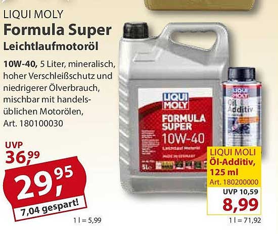 Liqui Moly Formula Super 10w 40
