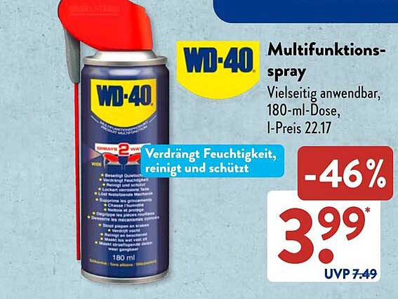 Wd 40 Aldi