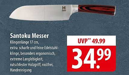Santoku Messer Angebot bei Famila Nord Ost - ProspektGuru.de
