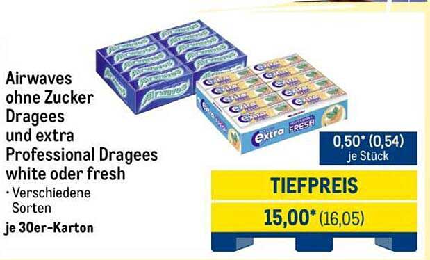 Airwaves Ohne Zucker Dragees Und Extra Professional Dragees White Oder ...