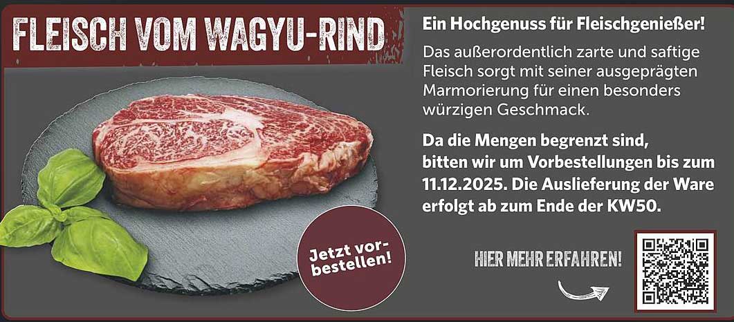 Fleisch Vom Wagyu-Rind Angebot bei Famila Nord West - ProspektGuru.de