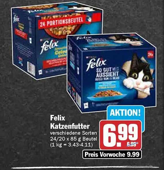 Felix Katzenfutter Angebot
