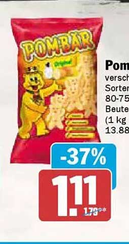 Pombar Verschiedene Sorten 80-75 Beutel (1 Kg 13.88) Angebot bei AEZ ...