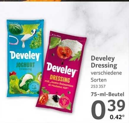Develey Dressing Verschiedene Sorten Angebot bei Selgros - ProspektGuru.de