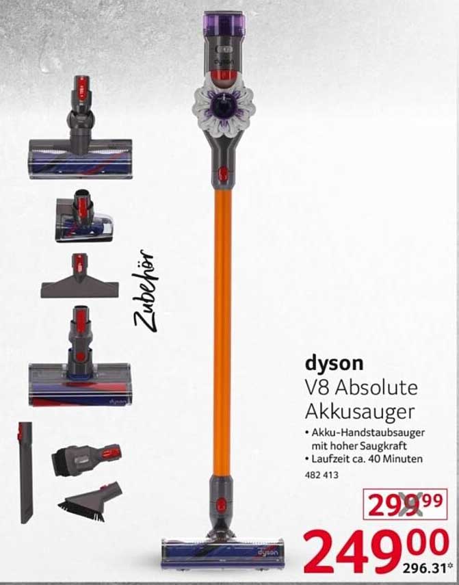 Dyson V8 Absolute Akkusauger Angebot bei Selgros - ProspektGuru.de