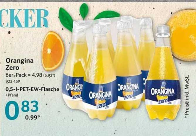 Orangina Zero Angebot bei Selgros - ProspektGuru.de
