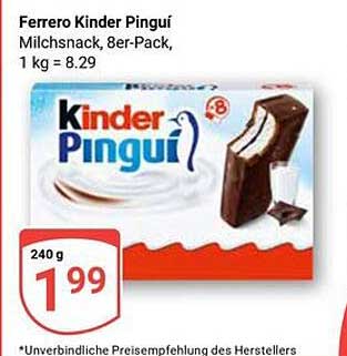 Ferrero Kinder Pingui Angebot bei Globus