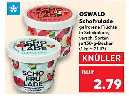 Oswald Schofrulade Angebot bei Kaufland - ProspektGuru.de