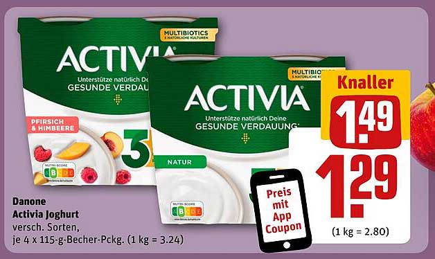 Erstaunlich Activia Joghurt Angebot Ebenbild