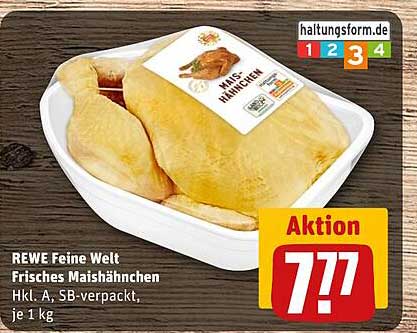 Rewe Feine Welt Frisches Maishähnchen Angebot bei REWE Center ...