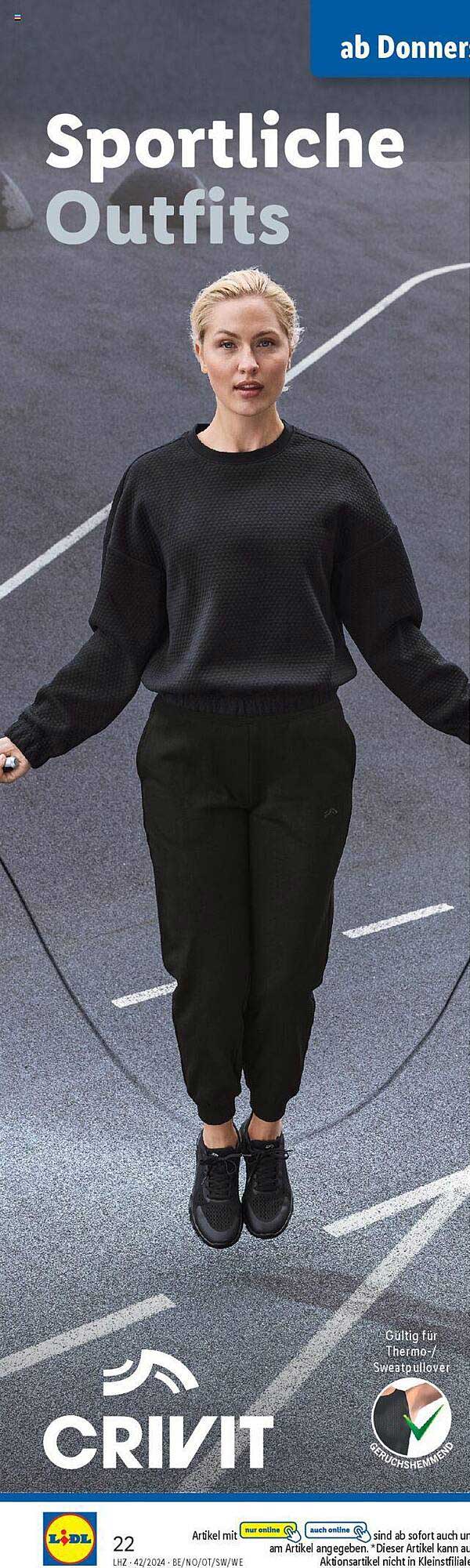 Sportliche Outfits Angebot bei Lidl
