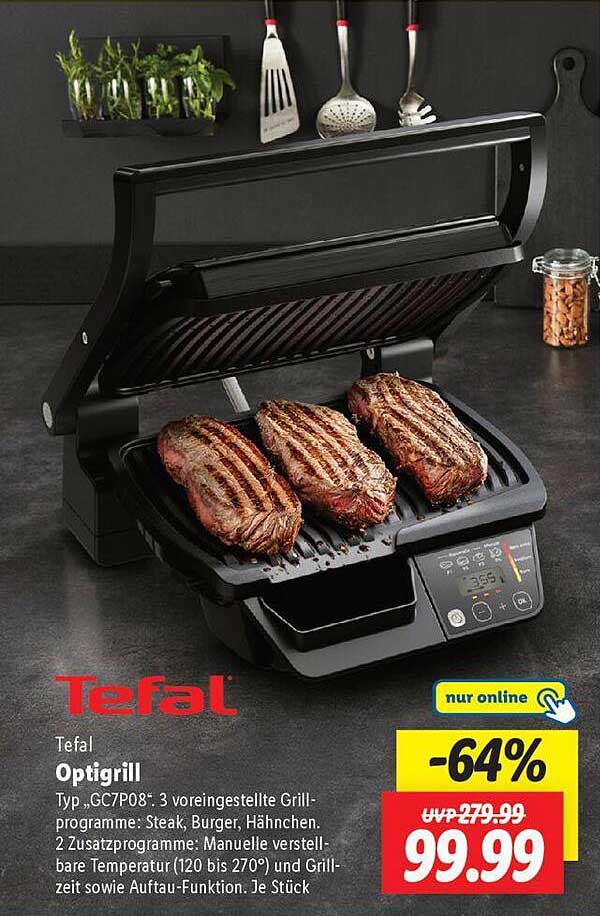 Lidl Tefal Optigrill