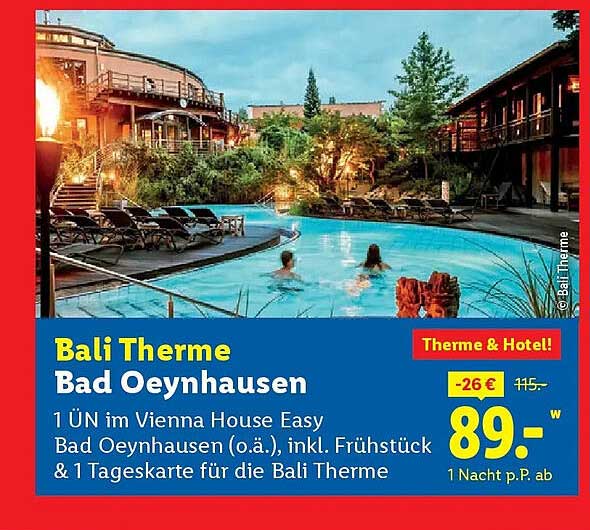 Bali Therme Bad Oeynhausen Preise