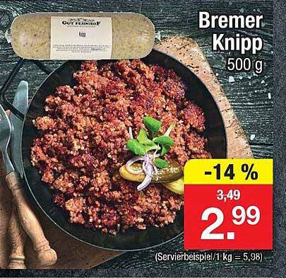Bremer Knipp 500 G Angebot bei Zimmermann - ProspektGuru.de