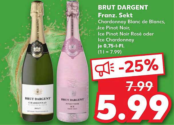 Brut Dargent Franz. Sekt Angebot bei Kaufland - ProspektGuru.de