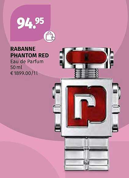 Rabanne Phantom Red Eau De Parfum 50 Ml Angebot bei Müller ...