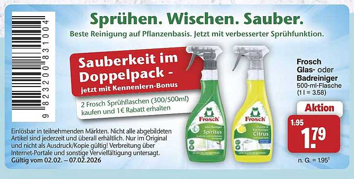 Sauberkeit Im Doppelpack - Jetzt Mit Kennenlern-Bonus Angebot bei ...