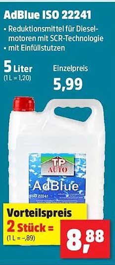 Adblue Iso 22241 - 5 Liter Angebot bei Thomas Philipps