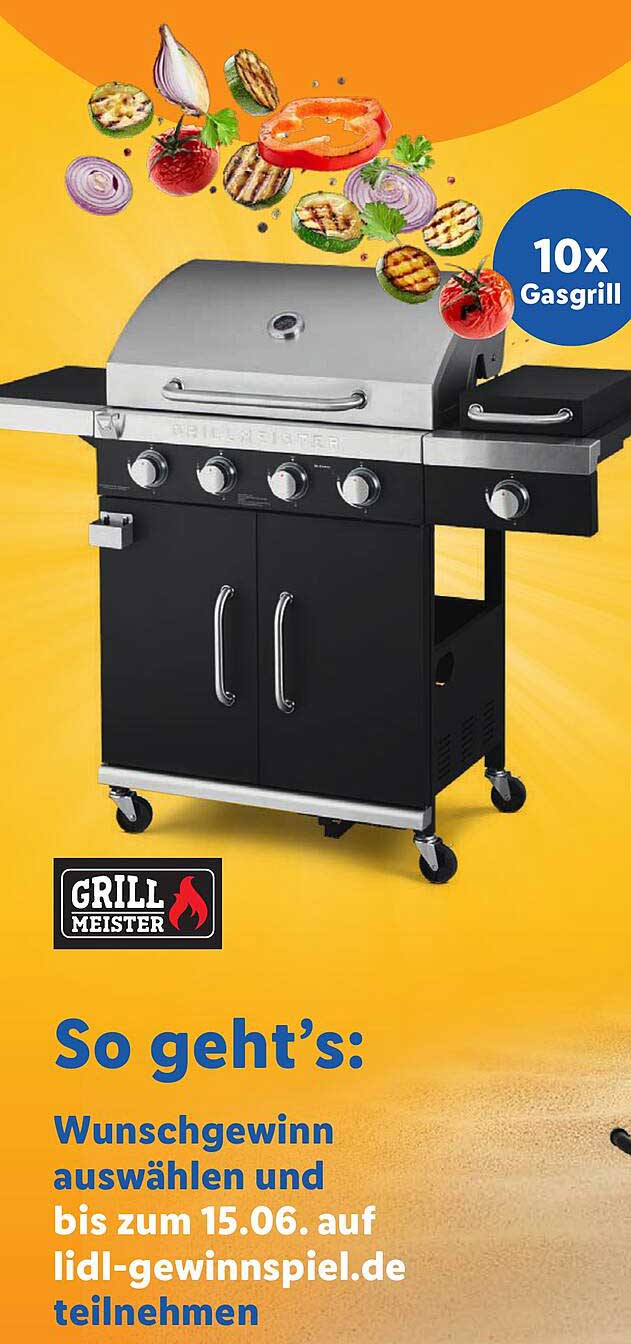 Grill Meister Gasgrill Angebot bei Lidl