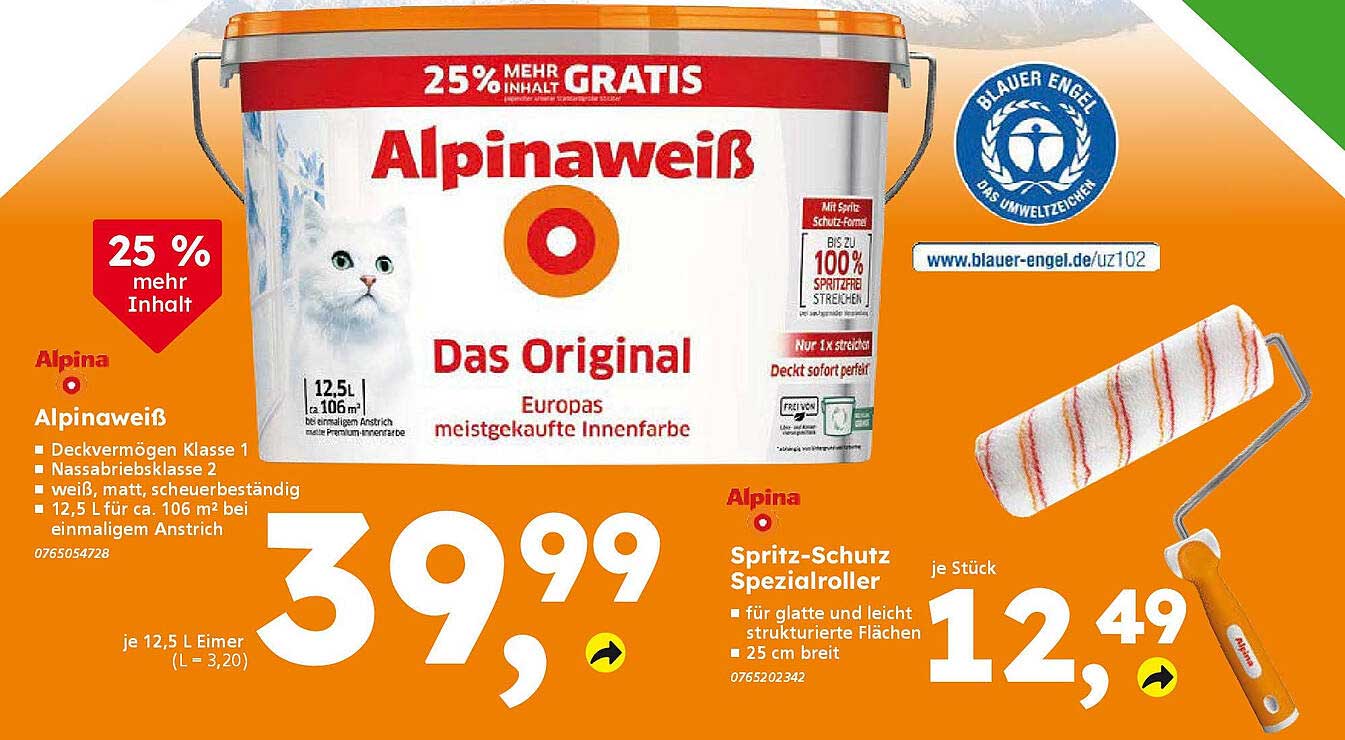 Alpinaweiss Das Original 12l