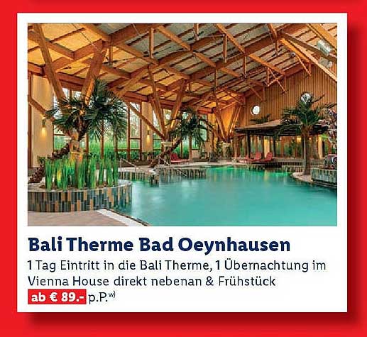 Bali Therme Bad Oeynhausen Preise