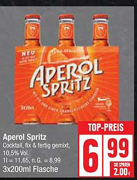Aperol Angebot 7 99