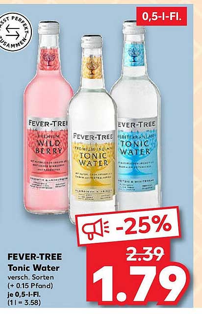 Fever-Tree Tonic Water Angebot bei Kaufland