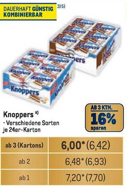 Knoppers Angebot bei METRO - ProspektGuru.de