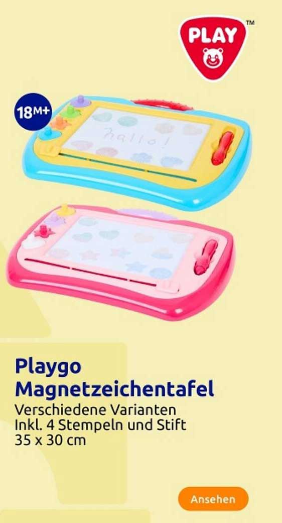 Playgo Magnetzeichetafel Angebot bei Action