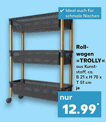 Rollwagen »Trolly« Angebot bei Kaufland - ProspektGuru.de