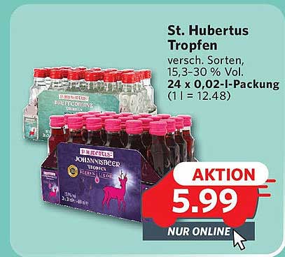 St. Hubertus Tropfen Angebot bei Combi - ProspektGuru.de