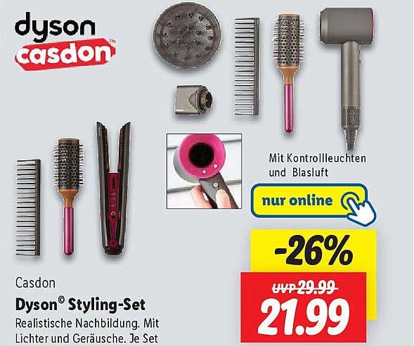 Dyson® Styling-Set Angebot bei Lidl