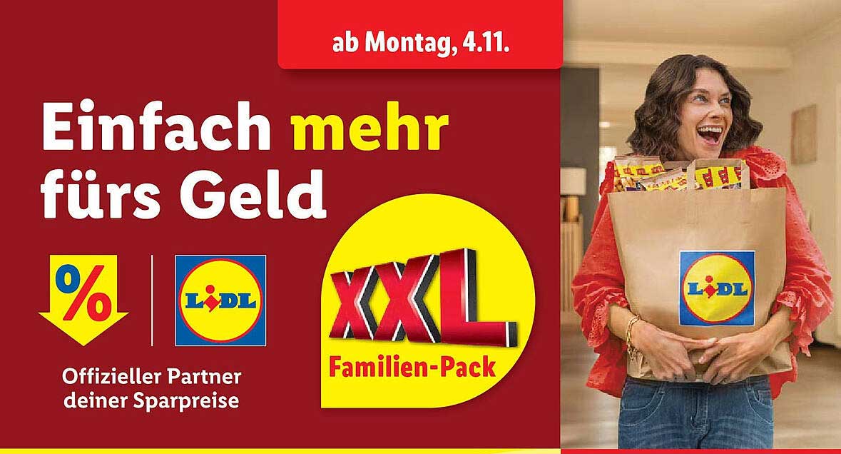 Einfach Mehr Fürs Geld Xxl Familien-Pack Angebot bei Lidl