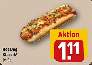 Hot Dog Klassik² Angebot bei REWE Center