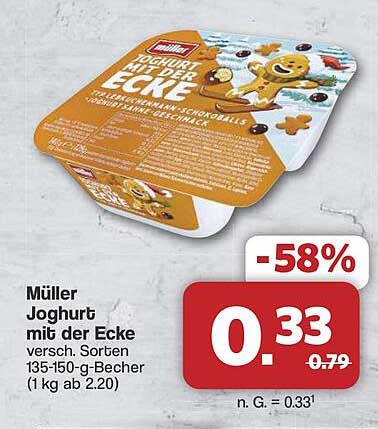 Müller Joghurt Mit Der Ecke Angebot bei Famila Nord West
