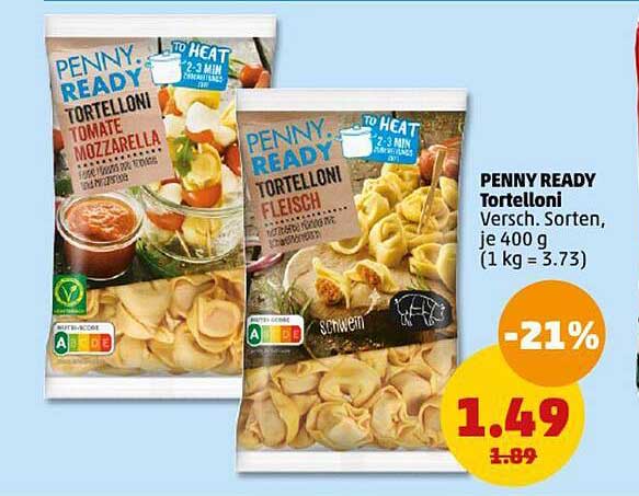 Penny Ready Tortelloni Angebot bei Penny