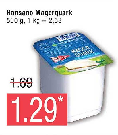 Hansano Magerquark Angebot bei Marktkauf - ProspektGuru.de