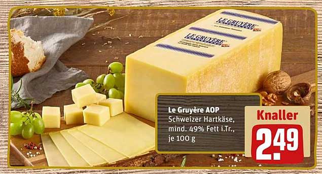 Le Gruyère Aop Angebot bei REWE Center