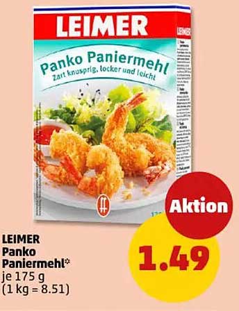 Leimer Panko Paniermehl Angebot bei Penny