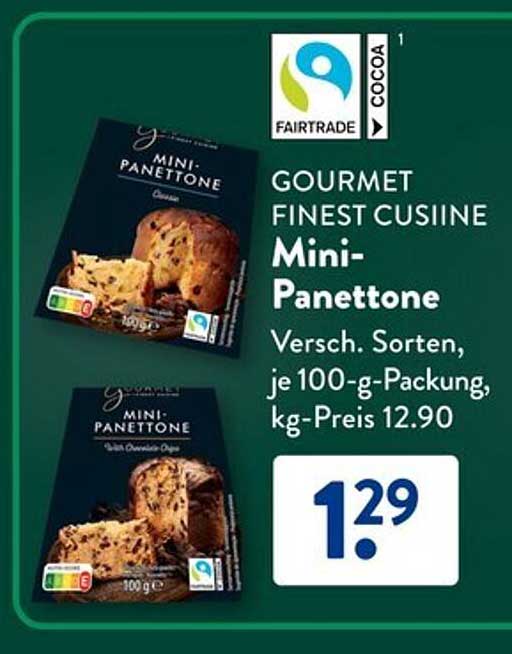 Mini-Panettone Angebot bei Aldi Süd