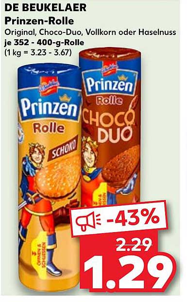 Prinzen-Rolle Angebot bei Kaufland