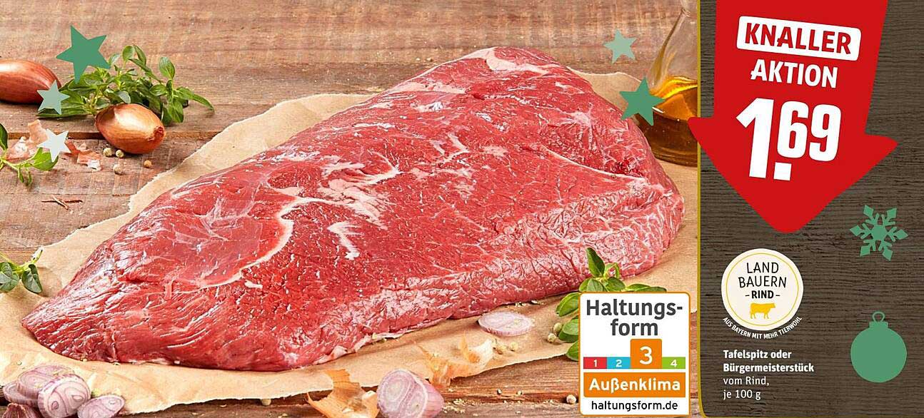 Tafelspitz Oder Bürgermiestersstück Vom Rind Angebot bei REWE Center