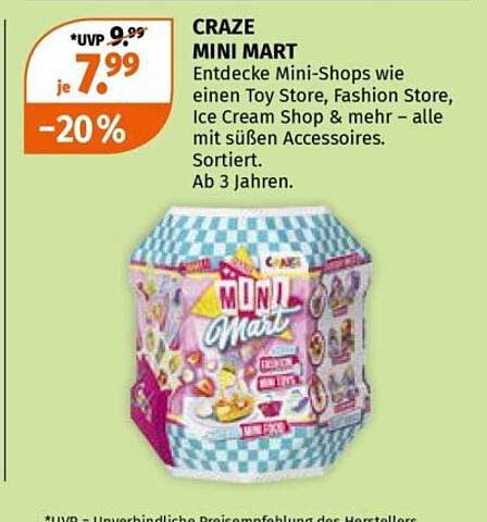 Craze Mini Mart - Entdecke Mini-Shops Wie Einen Toy Store, Fashion Store, Ice Cream Shop & Mehr ...