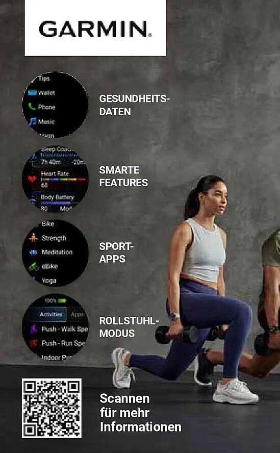 Garmin Fitness Tracker Mit Gesundheitsdaten Und Smarten Features ...