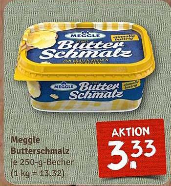 Meggle Butterschmalz Je 250-G-Becher Angebot bei REWE Kaufpark ...