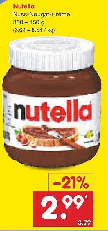 Nuss-Nougat Creme Angebot bei Selgros - ProspektGuru.de