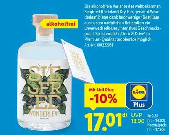 Siegfried Wonderleaf Angebot bei Lidl - ProspektGuru.de